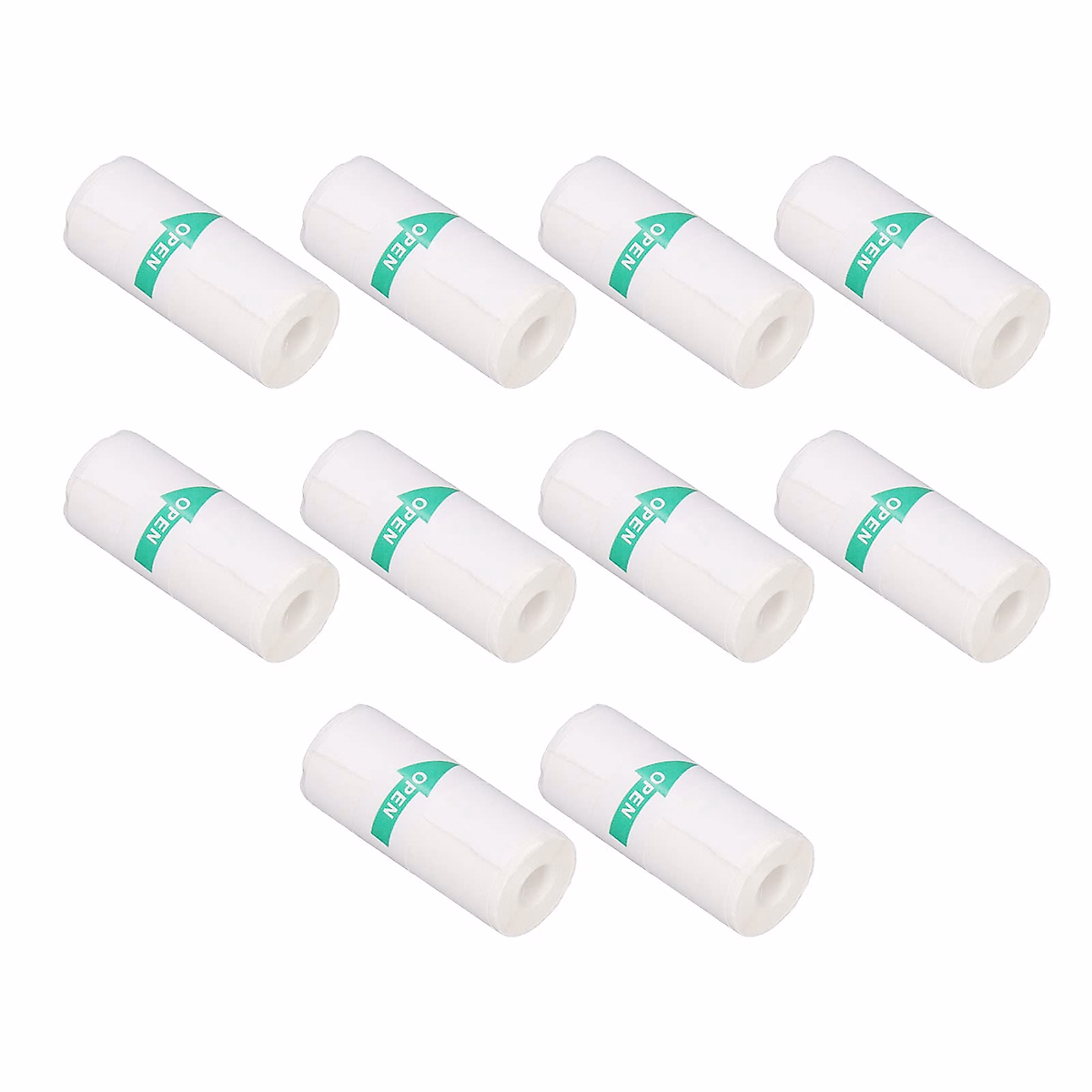 Thermal Printer Paper, 57x25mm Mini Printing Paper Decoration Portable for Label