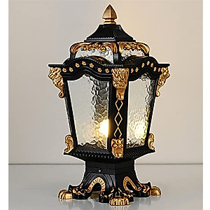 WHYSFX Creative Pillar lamp Outdoor Garden Light Waterproof Home Villa Fence Residential Balcony Sconce Lawn lamp