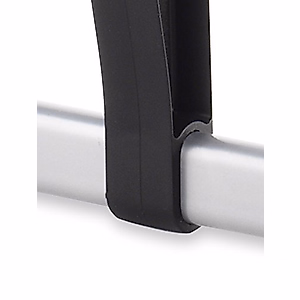 Whitmor 3 Pair Boot Rack - Adjustable Heavy Duty Frame - Black