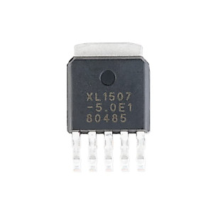JESSINIE 10Pcs XL1507-5.0E1 TO252-5 3A 5V 150khz Buck DC Power Converter Electronic Components