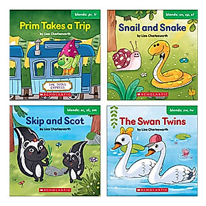 Scholastic Laugh-A-Lot Phonics: Blends & Digraphs (Parent Pack) Boxed Set, Paperback, 12 per Pack (SC-736582)