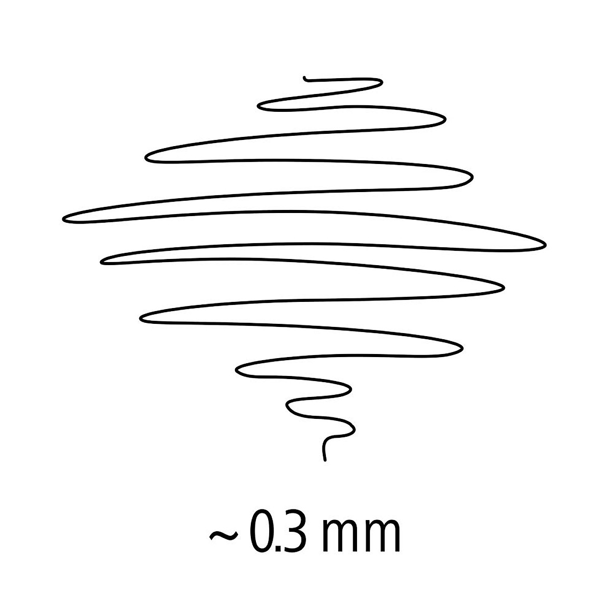 STAEDTLER Triplus Fineliner Triangular Pens, 0.3mm