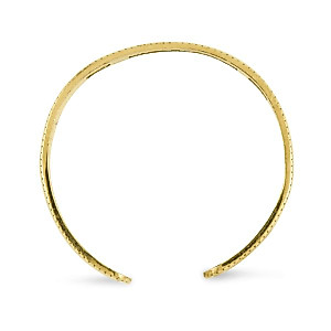 IceCarats 14K Yellow Gold Milgrain Adjustable Toe Ring Open Midi Band Summer Beach Jewelry