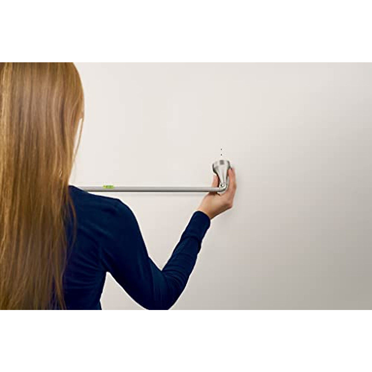 Moen Hamden Spot Resist Brushed Nickel 18-inch Single -Towel Bar, MY6218BN