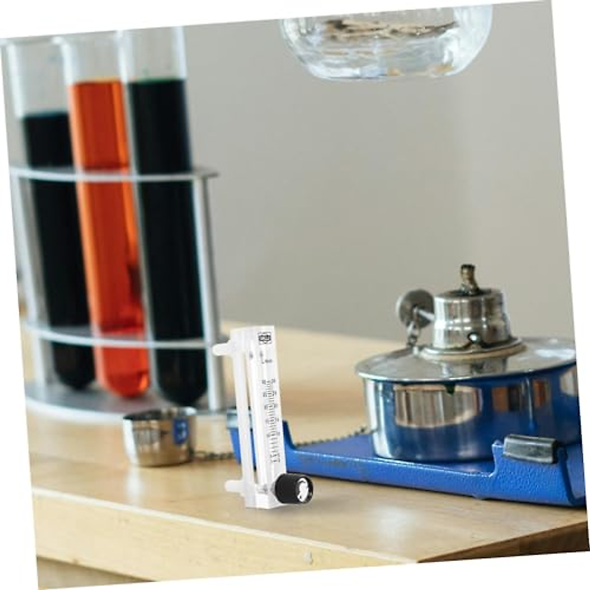 TOPPERFUN Barometer Air Flow Meter Regulator Oxygen Flow Meter Portable Gas Flow Valve for Flowmeter Gas Flow Device Flow Meter for Argon Gas Industrial Air Flowmeter See