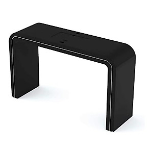 Glorious Session Cube XL Sturdy DJ Workstation with Integrated Cable Routing, Easy Assembly and Storage (Black)