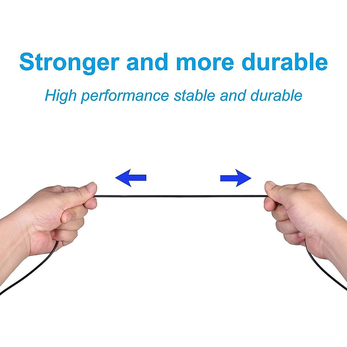 YARENKA Replacement Astro A10 A40 Cable, 2.0M A40 Inline Mute Cable Cord Compatible with Astro A10/A40 Gaming Headsets Xbox One Ps4 Controller Headphone Audio Extension Cable 6.5 Feet Black