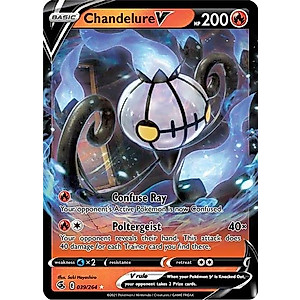 Chandelure V - 039/264 - Ultra Rare - Sword & Shield - Fusion Strike