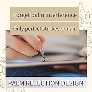 LAZARITE M Pen Grey, Active Stylus for Microsoft Surface, Lenovo Yoga 7i/9i, Flex 5, Hp Envy x360/Pavilion x360/Spectre x360, Stylus Pen with 4096 Pressure Sensitivity, Palm Rejection, Tilt Support