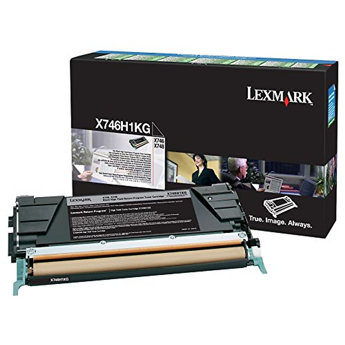 Lexmark X746H4KG X746 X748 Toner Cartridge (Black) in Retail Packaging