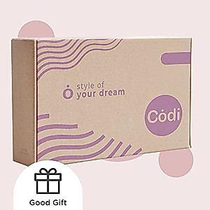 Codi Twin Comforter Set for Teen Girls, Cute Pink/Rose Gold Bedding Set for Girl Twin Size Bed, 3 Piece (1 Matching Sham + 1 Decorative Pillow)