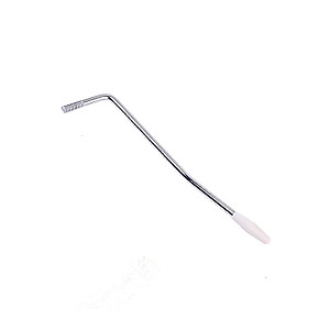 LGEGE 6MM Thread Tremolo Arm Wammy Bar Suitable for Fender for Fender Squier Stratatocaster Electic Guitar 6MM Thread with White Tip