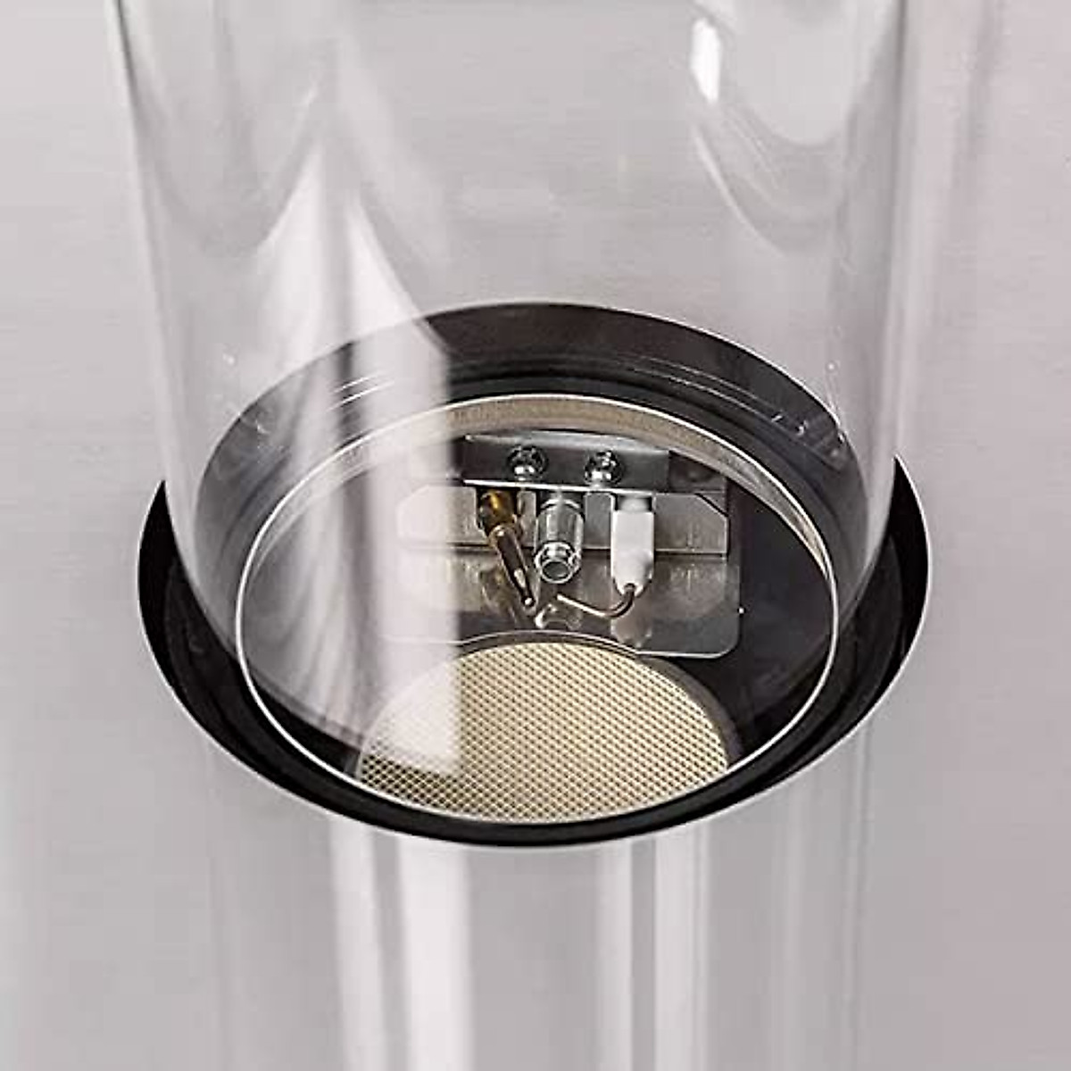 Touchstone Citadel™ 40,000 BTU Pyramid Outdoor Propane Patio Heater - 89 Inches Tall - Tempered Glass Quartz Tube - Built-in Tip/Tilt Auto Shut Off - Wheel Kit Included - 40001