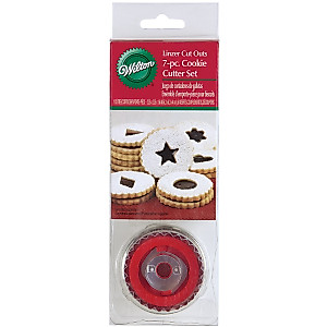 Wilton Linzer Cookie Cutter Set, 7-Piece