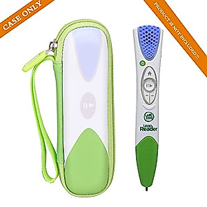 Aproca Hard Travel Storage Case,for LeapReader Reading and Writing System (Green)