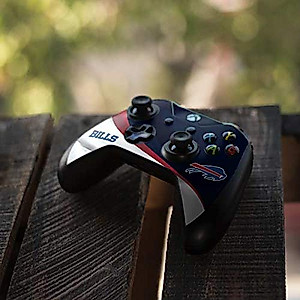 Skinit Decal Gaming Skin Compatible with Xbox One S Controller - Officially Licensed NFL Buffalo Bills Design