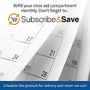 Finish Jet-Dry Rinse Aid, Dishwasher Rinse and Drying Agent, 23 fl oz, Packaging may vary