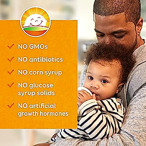 Happy Baby Organics Infant Formula, Milk Based Powder with Iron Stage 1, 21 Ounce (Pack of 1) packaging may vary