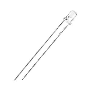 uxcell 10pcs Photosensitive Diode Photodiodes Light Sensitive Sensors, 3mm Clear Round Head Receiver Diode