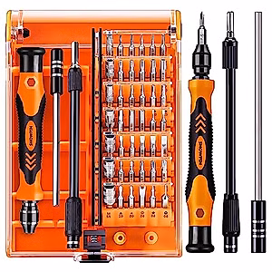 Mini Screwdriver Set, Torx Bit Set with T3 T4 T5 T6 T7 T8 T9 T10 T15 T20 Security Torx Bit, Computer repair tool kit with Phillips Head Screwdriver compatible for Nintendo Switch, iphone, PC Repair