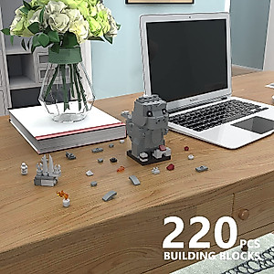 VONADO Dinosaur Building Blocks - Action Figure Monsters from Monster Series Toys, Educational Mini Tyrannosaurus Building Toys, Creative Play Building Bricks Set for 6+ Kids Gift(220 PCS)