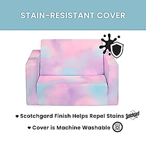 Cozee Flip-Out Chair - 2-in-1 Convertible Chair to Lounger for Kids