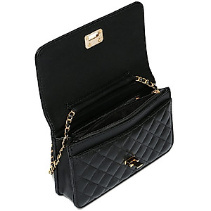 Time Pawnshop Women Shoulder Bag Quilted Crossbody Purse Designer Lattice Leather Chain Bag