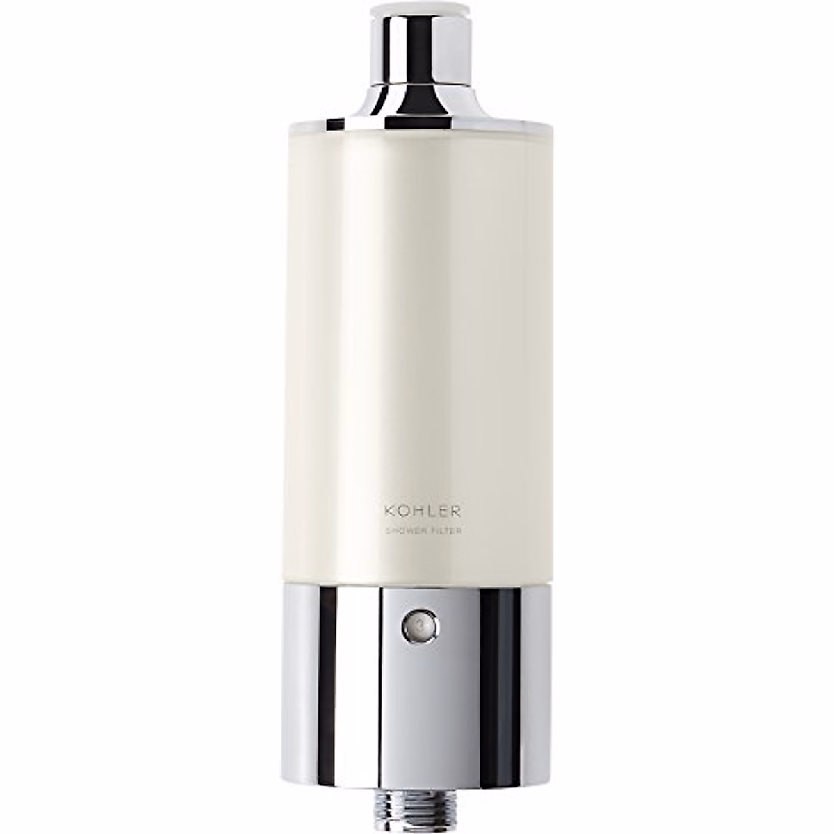 Kohler 30646-CP Aquifer Shower Water Filtration System, Reduce Chlorine, Includes Filter Replacement, Polished Chrome