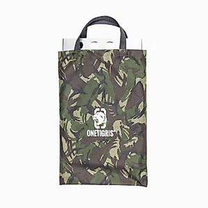 OneTigris MEGABITE Small Folding Table, Lightweight Portable Outdoor Camping Table with Tote Bag for 1-2 Person Camping, Picnic, Beach, Backyard, BBQ, Outdoor Cooking & Dining