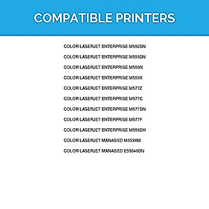 LD Compatible Toner Cartridge Replacement for HP 508X CF362X High Yield (Yellow)