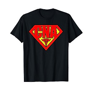 Super Nurse CNA National Nursing Assistants Nurse Hero T-Shirt