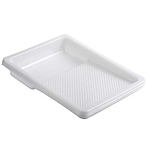 Bates- Paint Tray Liner, 9 Inch, 10 Pack, Paint Roller Tray, Disposable Plastic Paint Trays, Paint Pans Trays, Paint Supplies for House Painting, Roller Tray