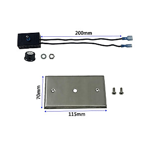 bbq factory GZ550 Replacement Fireplace Blower Fan KIT for Continental, Napoleon, Rotom HB-RB58