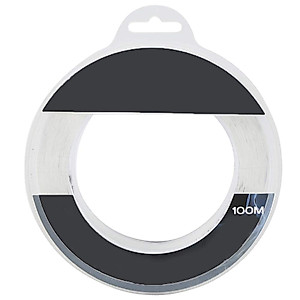 Sea Fishing Line, 100M Nylon UV Resistant White Transparent Fish Wire, Fishing Accessory (20#) Other Fishing Tools and Accessories