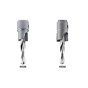 Amana Tool - (55286) Carbide Tipped Counterbore 1/2 Dia x 1/4 Quick Release Hex Shank