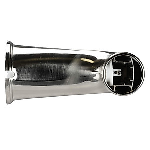 DANCO Decorative Bathtub Faucet Spout with Pull Up Diverter | 6 Inch Length | Brushed Nickel Finish (10316)