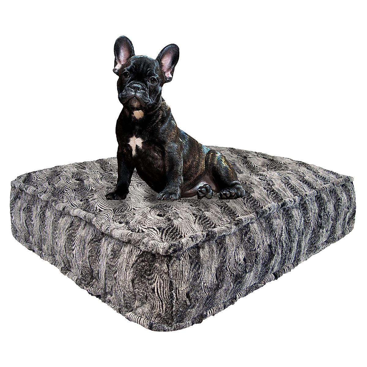Bessie and Barnie Artic Seal Luxury Extra Plush Faux Fur Rectangle Pet/Dog Bed (Multiple Sizes)