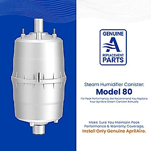 AprilAire 80 Replacement Canister for AprilAire Steam Humidifier Models 800 and 865 (Pack of 1)