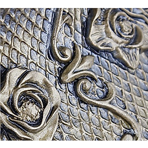 TelPal Bronze Retro Vintage Antique Style Rotary Dial Button Desk Telephone Phone Home Office Telephone Set