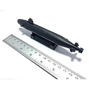4D 1:700 Scale USS Virginia Class Submarine SSN-774 Battleship US Navy No.07 Miniature Toy Figure Model Kit