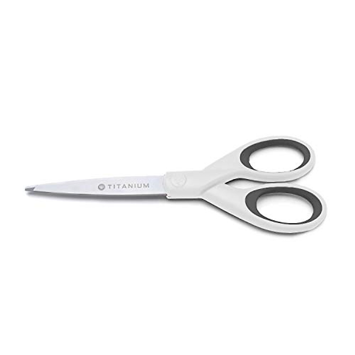 Westcott FBA_15140 7" Titanium Bonded Scissor with Microtip, White