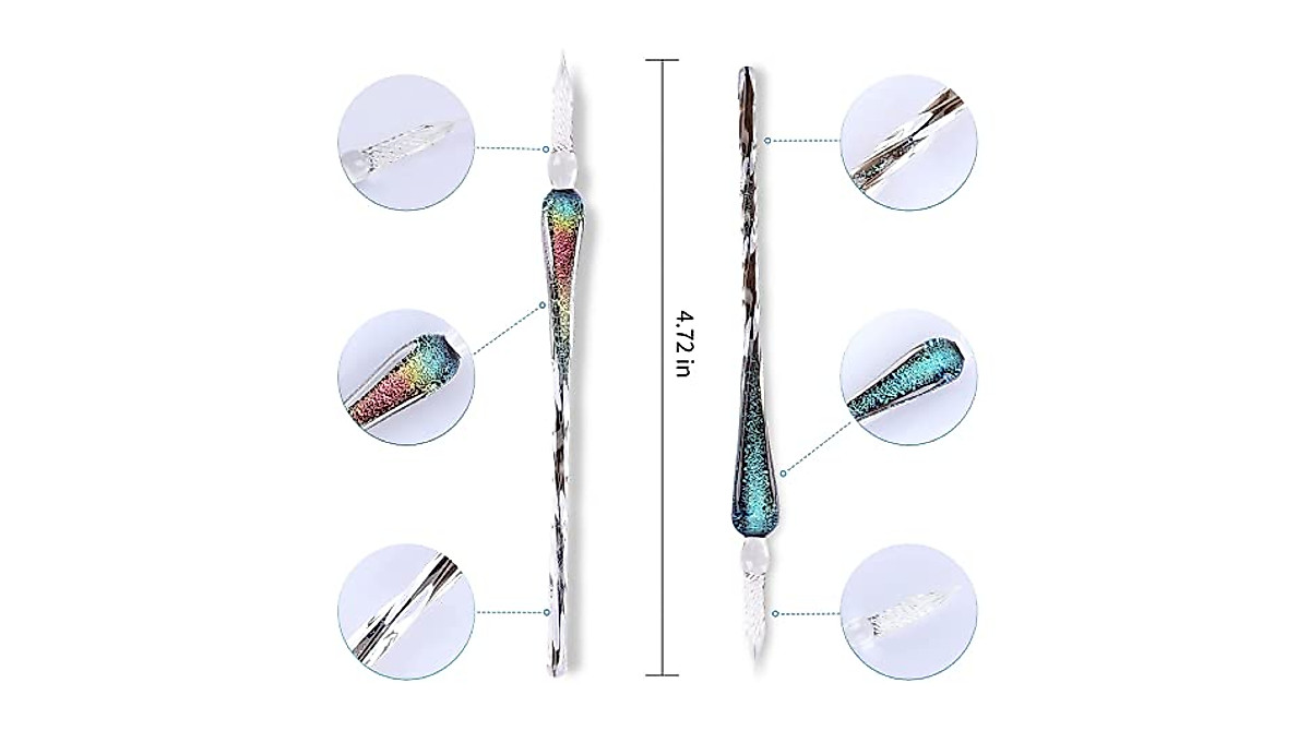 MKLPO Glass Dip Pen Set - Perfect for Calligraphy Lovers