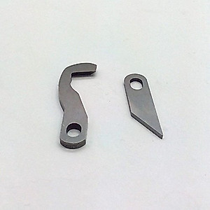 HONEYSEW Upper + Lower Knife for Brother 3034D Serger Overlocker Machine Blade #XB0563001 XB1459001