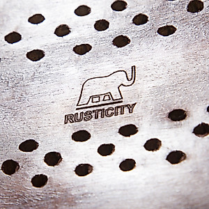 Rusticity® Wood Paper Napkin Holder for Napkin and Tissues - Sleek Design | Handmade | (7x7 in)