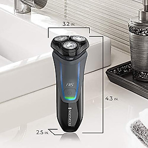 Remington® Cordless Rotary Shaver, WETech™ Technology, 100% Waterproof, PR1362C