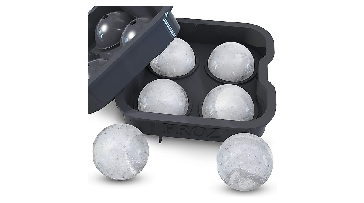 Housewares Solutions Froz Ice Ball Maker - Slow-Melting Ice Spheres