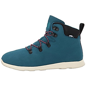 Native Shoes Unisex AP Apex Junior Hiking Boot, Mdntbl/Bnwht, 4 M US Big Kid