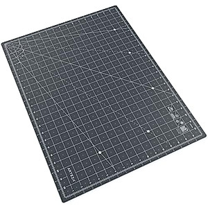Arteza Rotary Cutting Mat, 18 x 24 Inches, Self-Healing, with Grid Lines and Non Slip Surface, for Fabric, Paper, and Vinyl, Durable and Flexible, Art Supplies for Crafts, Quilting, and Sewing