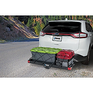 Pro Series 6502 StrongArm Hitch Mounted Folding Cargo Carrier for 2” Receivers , Black