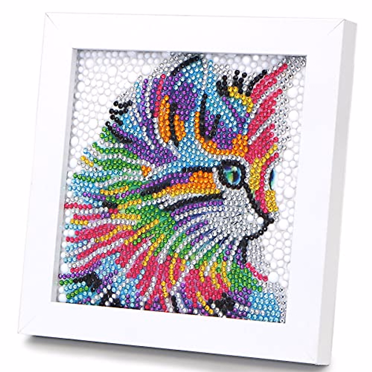 FURDOHAI 5d Diamond Art for Kids Suitable for Ages 6-12 Diamond Art and Crafts Creative Gift (cat)